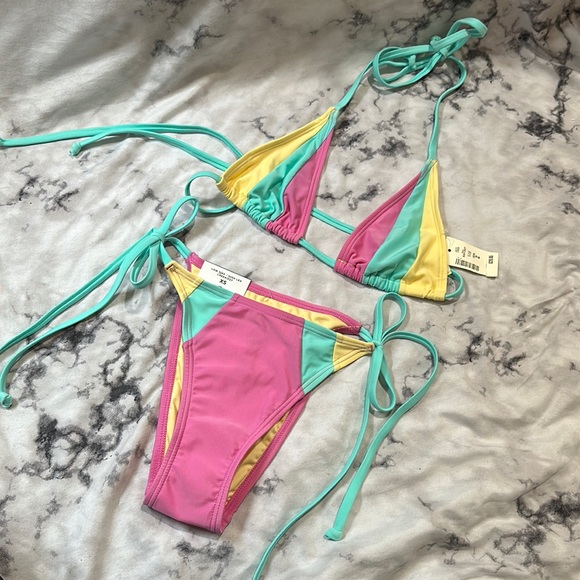 Aeropostale | Swim | Colorblock Bikini | Poshmark